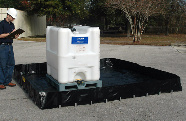 Drive Over Spill Containment Berm